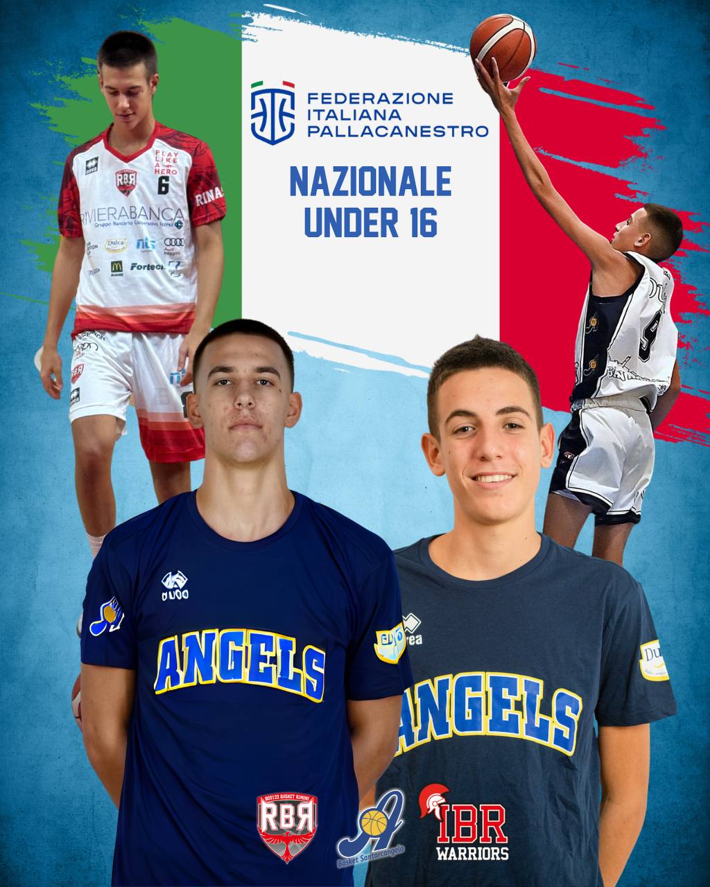 Mattia Ruggeri convocato in Nazionale Under 16, Nicolò Ronci tra le ...